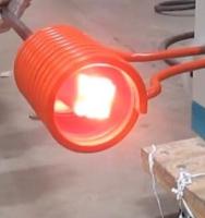 China IGBT Ultra High Frequency Induction Heating Machine 30kw 380V for Metal Brazing Forging for sale