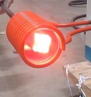 China IGBT Ultra High Frequency Induction Heating Machine 30kw 380V for Metal Brazing Forging for sale