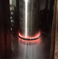 China Shaft Train Wheel Induction Hardening Machine 50kw 380V Heat Treatment Quenching Equipment for sale
