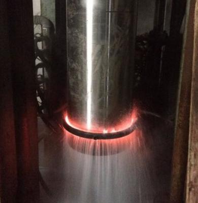 China Shaft Train Wheel Induction Hardening Machine 50kw 380V Heat Treatment Quenching Equipment for sale