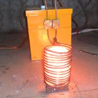 China 160kw Electric Induction Heating Forging Furnace Machine 380V 50HZ IGBT Steel Bar Heater for sale