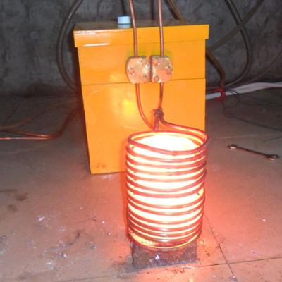 China 160kw Electric Induction Heating Forging Furnace Machine 380V 50HZ IGBT Steel Bar Heater for sale