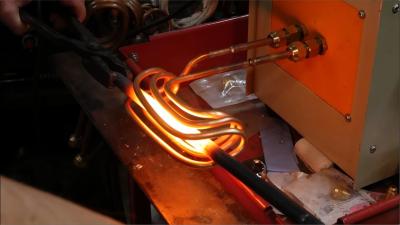 China 160kW Medium Frequency Induction Heating Forging Machine 380V for Metal Workpiece Heating for sale