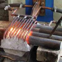 China 30kw Portable IGBT Induction Hardening Heating Machine Steel Rod Hot Forging 380V for sale