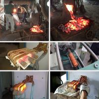 China 160KW Induction Heating Forging Equipment Square Steel High Frequency for sale