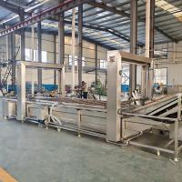 China Green Coconut Washing Machine 380V 5200W with PLC Engine Pump for Food Manufacturing Plants for sale