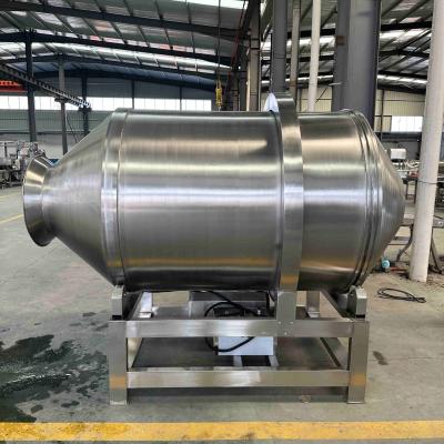 China 304 Stainless Steel Vacuum Marinated Meat Tumbler Machine 70-2000kg Capacity for sale