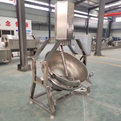 China Industrial Automatic Cooking Machine with Planetary Stirring Frying Pan 270kg for sale