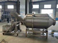 China Stainless Steel Automatic Food Rotary Drum Mixer Machine Meat Blender 70kg 2000kg Capacity for sale