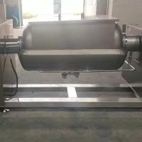 China Large Capacity Automatic Commercial Kitchen Industrial Horizontal Mixing Frying Pan Cooking Machine for sale