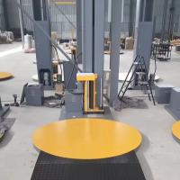 China Mobile Fully Automatic Pallet Stretch Wrapping Machine 220V 500kg for sale