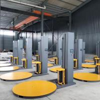 China Industrial Full Automatic Stretch Wrapping Machine Pallet Film Wrapper for sale