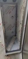 China Stainless Steel Sliding Double Door Freezer for sale
