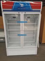 China Commercial Glass Door Refrigerator Freezer Direct Cooling for sale