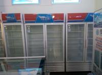 China Commercial Glass Door Refrigerator Freezer Direct Cooling for sale