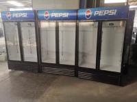 China Glass Door Display Chiller Glass Front Refrigerator Freezer for sale