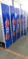 China Glass Door Display Chiller Glass Front Refrigerator Freezer for sale