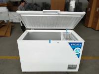 China Commercial Upright Freezer Crooked Cold Cabinet for sale