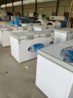 China Commercial Upright Freezer Crooked Cold Cabinet for sale