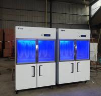 China 2 Door Glass Display Freezer Countertop Freezer With Glass Door for sale