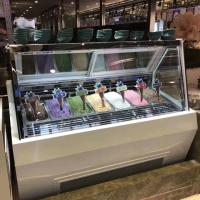China Ice Porridge Ice Cream Small Display Cabinet for sale