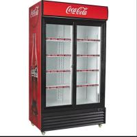 China 660l Drink Glass Door Display Freezer, 2000mm Glass Door Display Freezer for sale