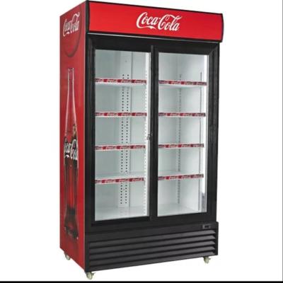 China 660l Drink Glass Door Display Freezer, 2000mm Glass Door Display Freezer for sale