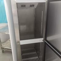 China Stainless Steel Sliding Glass Freezer, 450l Stainless Steel Sliding Glass Freezer, RoHS Glass Door Display Freezer for sale