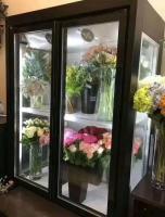 China Refrigerated 1200x800x2000mm Floral Display Cooler for sale