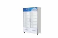 China Supermarket Glass Door Vertical Display Freezer Commercial Refrigerator Freezer For Supermarket for sale