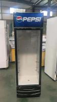 China Electric Drink 290L Single Door Display Chiller Direct Cooling for sale
