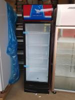China Electric Drink 290L Single Door Display Chiller Direct Cooling for sale
