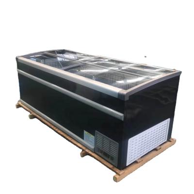 China Commercial Supermarket Island Freezer 630L 22 cu ft for sale