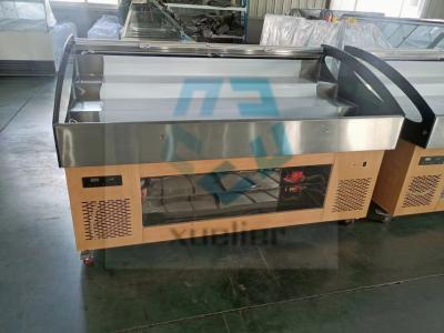 China Sliding Door Butcher Meat Freezer Direct Cooling LED Display for sale