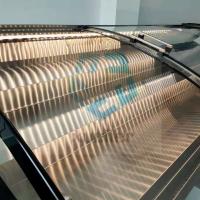 China Commercial Stainless Steel Glass Door Chest Freezer 220V for sale