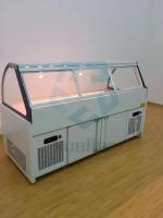 China Stainless Steel Deli Display Freezer 220V Direct Cooling for sale