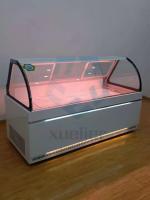 China Stainless Steel Deli Display Freezer 220V Direct Cooling for sale