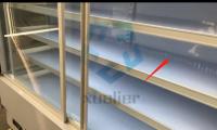 China Commercial Air Curtain Cabinet Fan Cooling Vegetable And Fruit for sale
