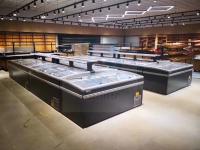 China Commercial Supermarket Island Freezer 630L 22 cu ft for sale