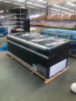 China 630L Supermarket Island Freezer 21 Cu Ft Direct Cooling for sale