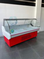 China Commercial Supermarket Butcher Meat Freezer Direct Cooling for sale