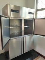 China 4 Doors Commercial Stainless Steel Upright Freezer 900L 32 Cu Ft for sale