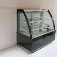 China Bread Cake Bakery Counter Display Case Air Cooling for sale