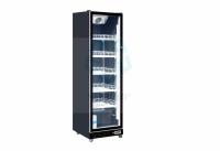 China Small Size Bar Restaurant Wine Vertical Display Freezer Glass Door Display Freezer for sale