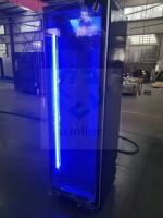 China Commercial Wine Glass Door Display Freezer Beverage Single Door Upright for sale