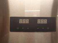 China 403 Commercial Stainless Steel Fridge Freezer Air Cooling 1.2m for sale