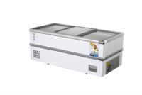 China 588L Supermarket Island Freezer 21 Cu Ft 1.6m 1.8m 2.0m 2.5m for sale