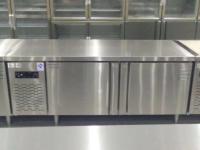 China 1.5m 1.8m Stainless Steel Pizza Table R134A 1800x800x800mm for sale