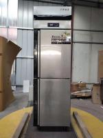 China Restaurant Kitchen Stainless Steel 2 Door Freezer Commercial Deep Refrigeration Refrigerator for sale