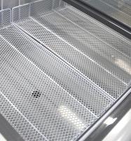 China Sliding Door Supermarket Island Freezer Top Opening 500L 18 Cu Ft for sale